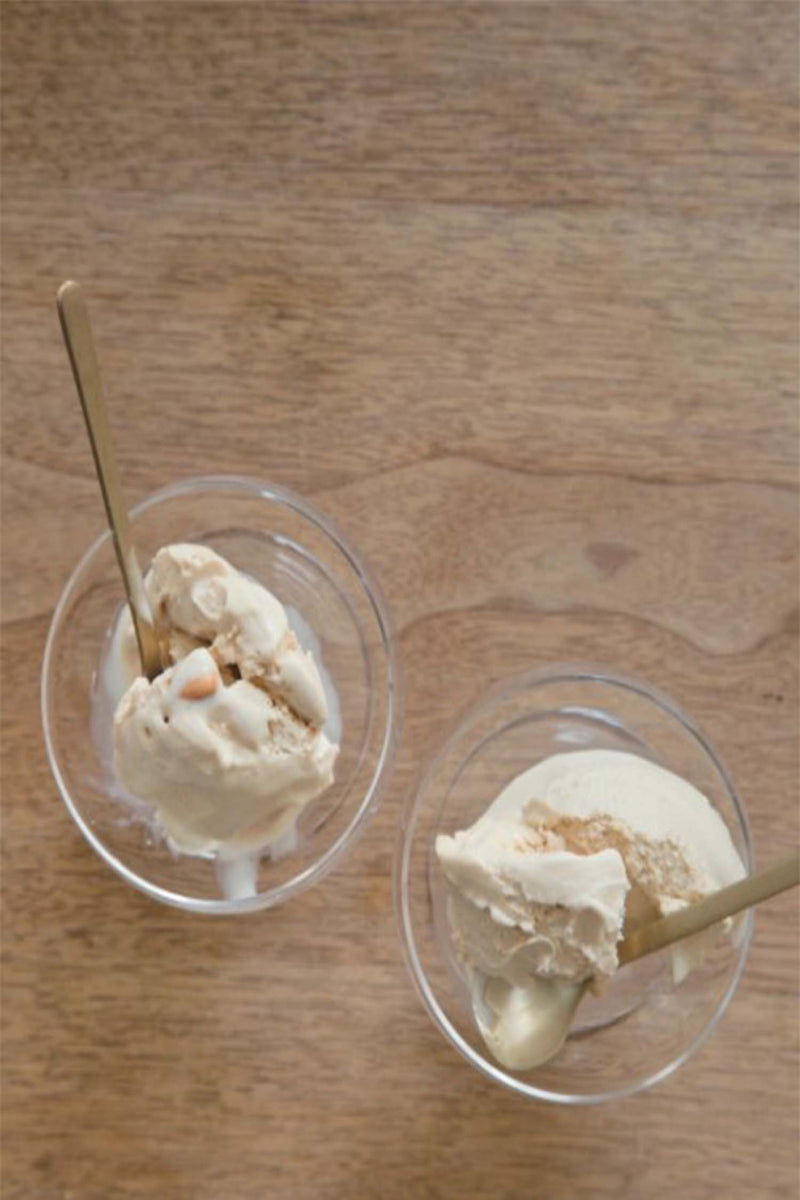 Brass dessert spoon – amente